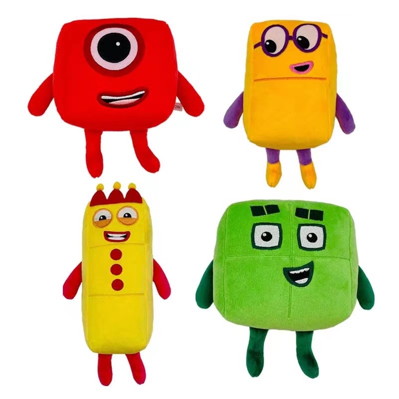 Cute Numberblocks Plush Doll Anime Characters Number Blocks Toys Plush ...