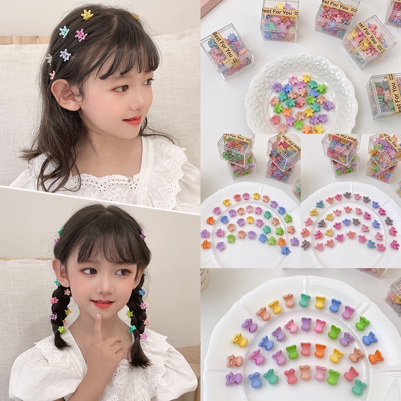 Small clip girl broken hair miniclip girl Korean baby bangs hair cilps ...