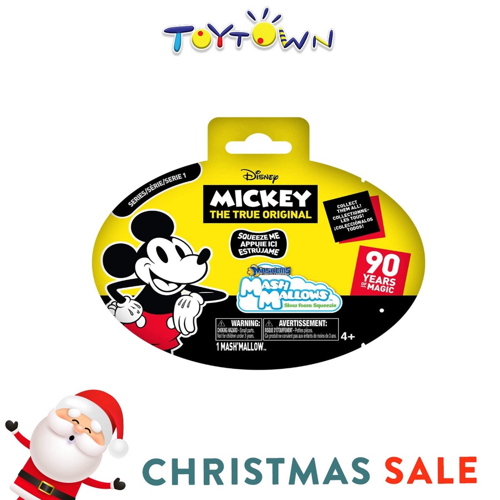 Mash'Ems Mash'Ems Mashmallow-Mickey'S 90Th-Gravity Display | Shopee ...