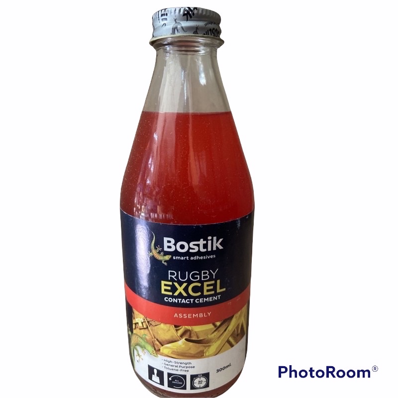 rubgy excel contact cement bostik 45ml and 300ml | Shopee Philippines