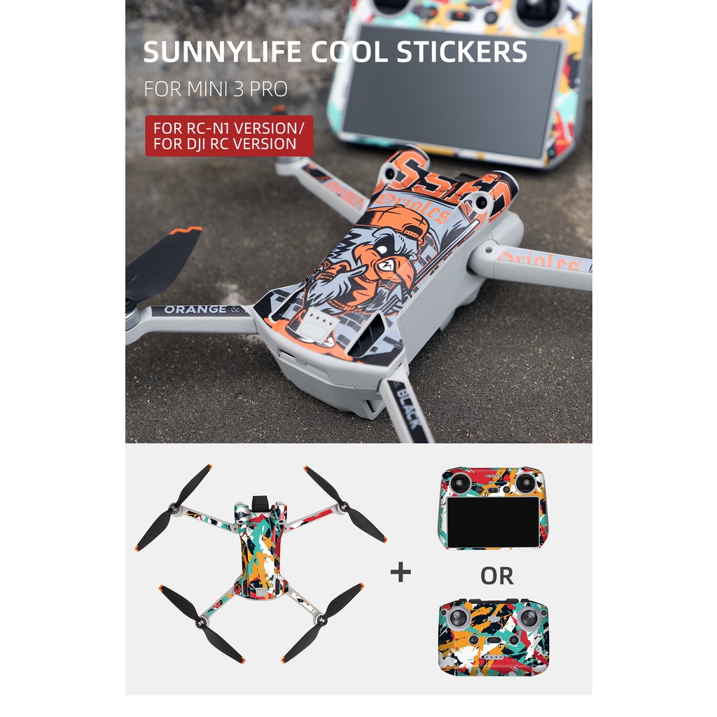 PVC Sticker With Screen Remote Control Protective Film DJI RC Remote ...