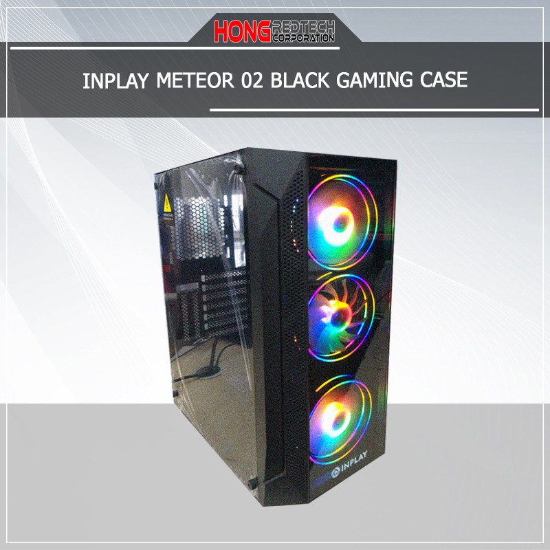 INPLAY METEOR 02 BLACK GAMING CASE | Shopee Philippines