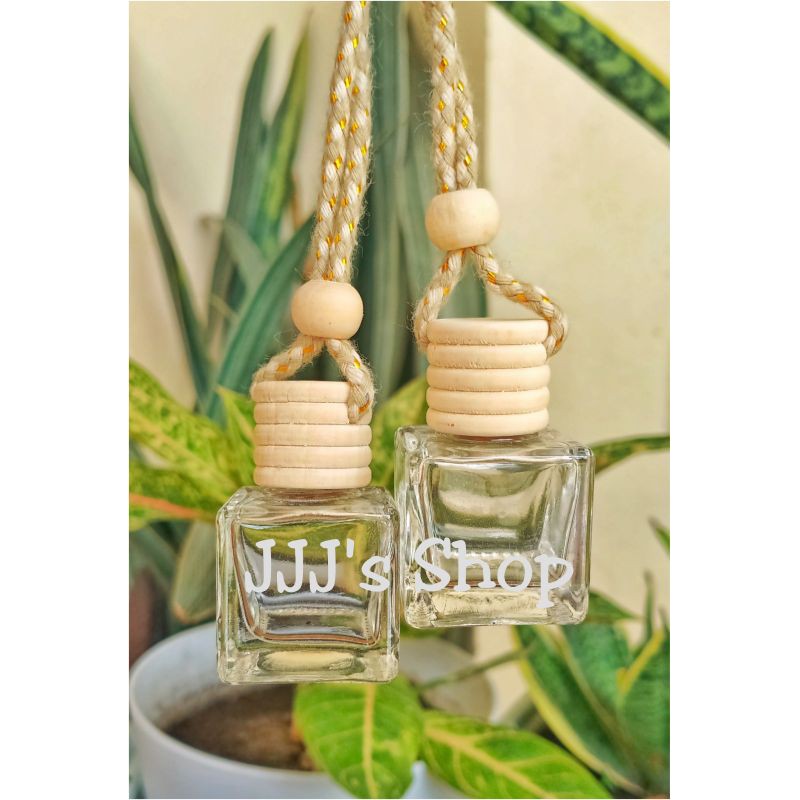 10ml Empty Hanging Diffuser Bottle (Clear and Frost Cube) | Shopee ...