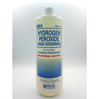 Rhea Hydrogen Peroxide 6% 20 volumes 1 liter | Shopee Philippines