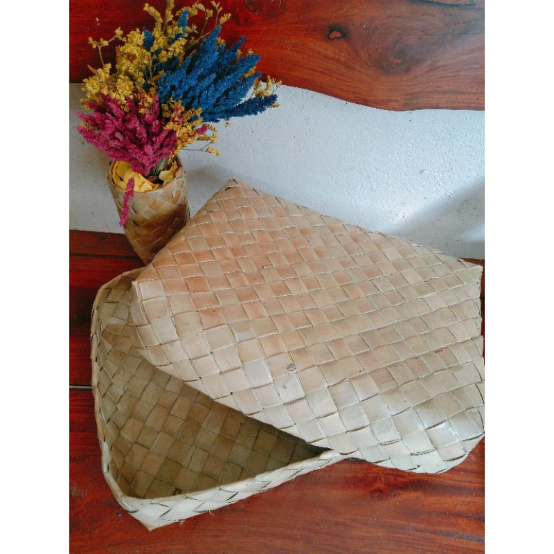 Pandan packaging, Tampipi box (Bigger size) | Shopee Philippines