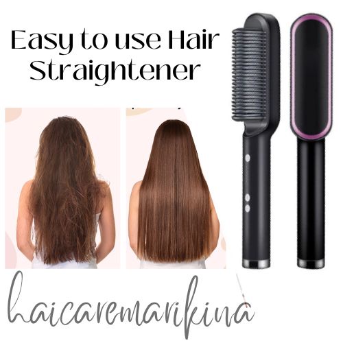 Electric Hair Straightener Comb Hair Straightening Brush Straightener ...