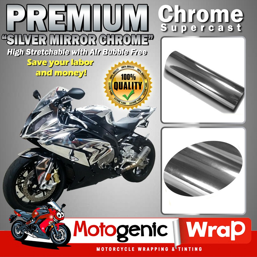 Mirror Wrap Motorcycle