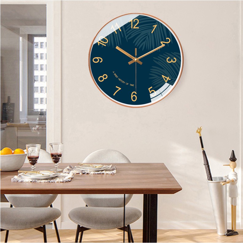 Art clock living room simple wall clock | Shopee Philippines