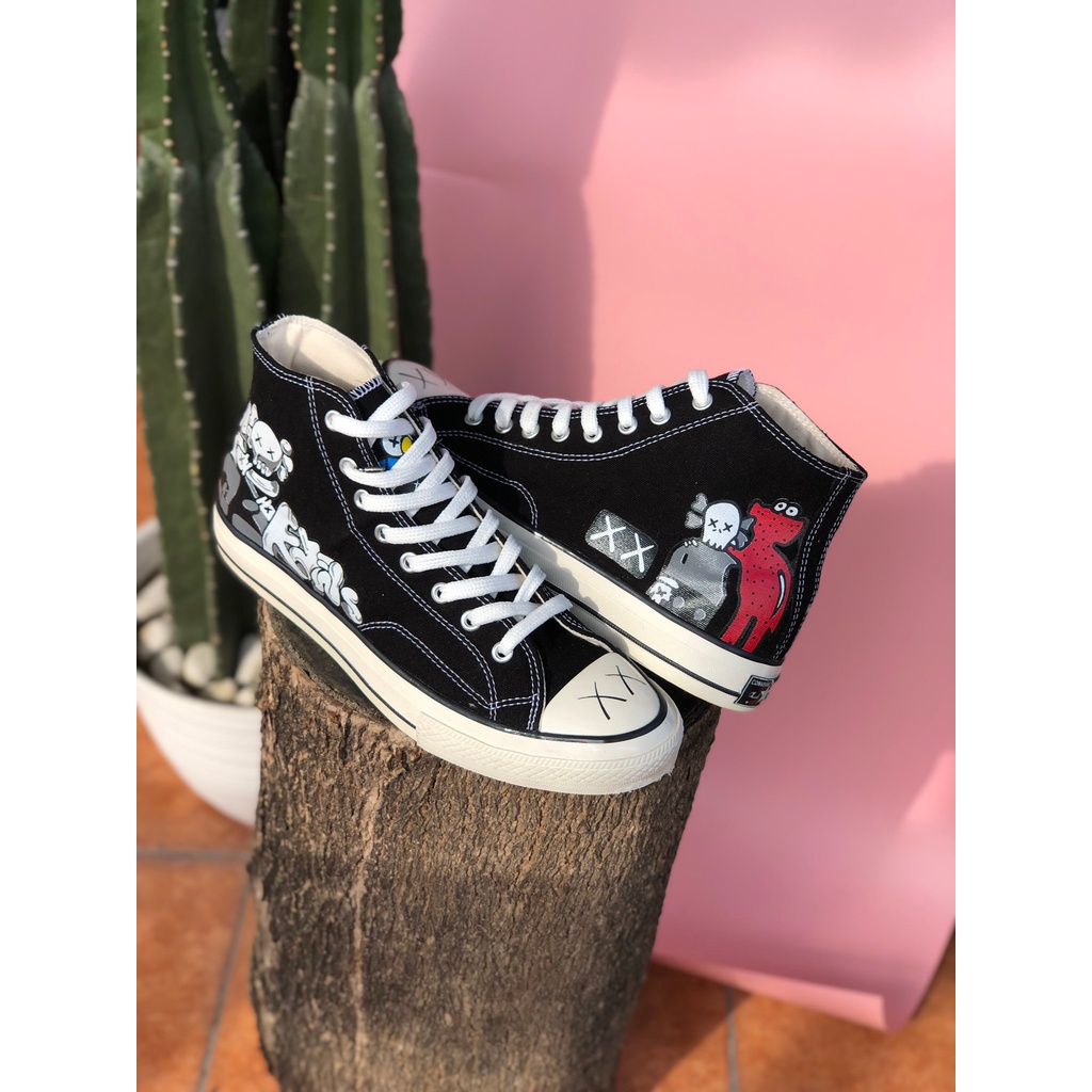 (Premium) Sneaker Cover 70s X Kaws HIGH 100% REAL Pict HIGH QUALITY ...