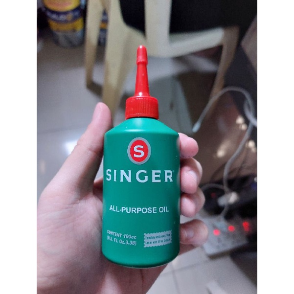 Singer Oil Multipurpose Oil 100cc | Shopee Philippines