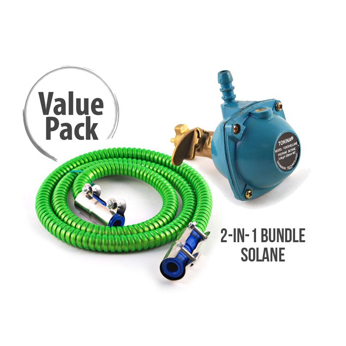 Tokina Solane Gas Regulator and LPG Hose Bundle | Shopee Philippines