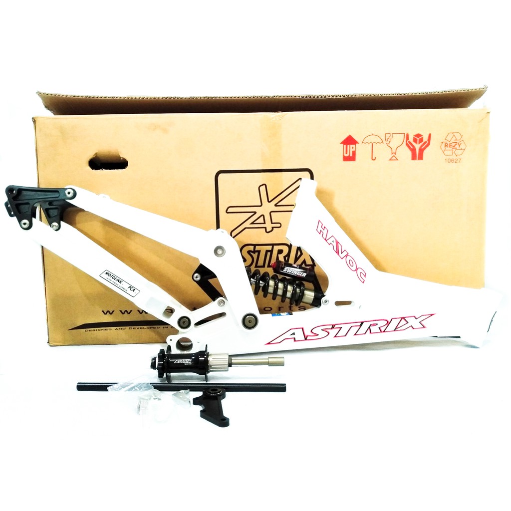 Astrix Havoc Mountain Bike Bicycle Frame White 26x16 | Shopee Philippines