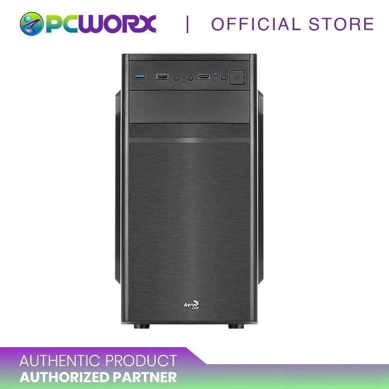 AeroCool CS-103-S-BK-V1 Mini Tower Casing w/ VX500 500W Power Supply ...