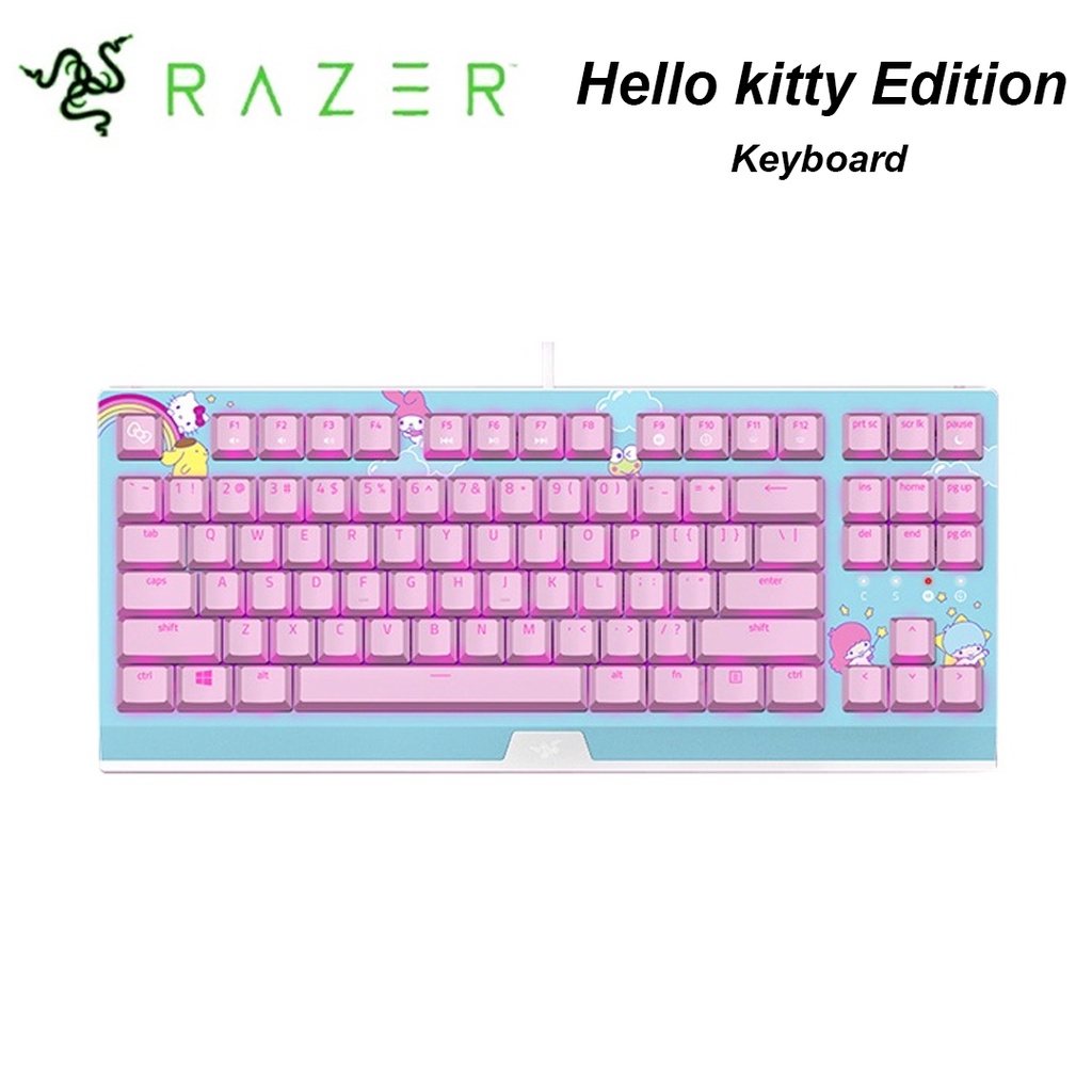 Original Razer Hello Kitty Limited Edition Wired Gaming Mechanical ...