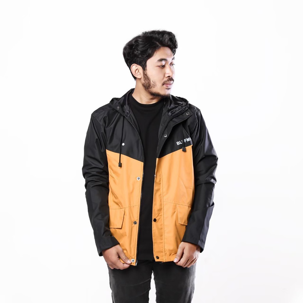 Taslan Combination Parka Jacket By Bleeding Famous | Shopee Philippines