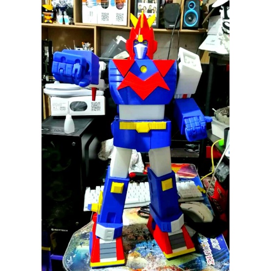 Voltes V 3d Printed Articulated | Shopee Philippines