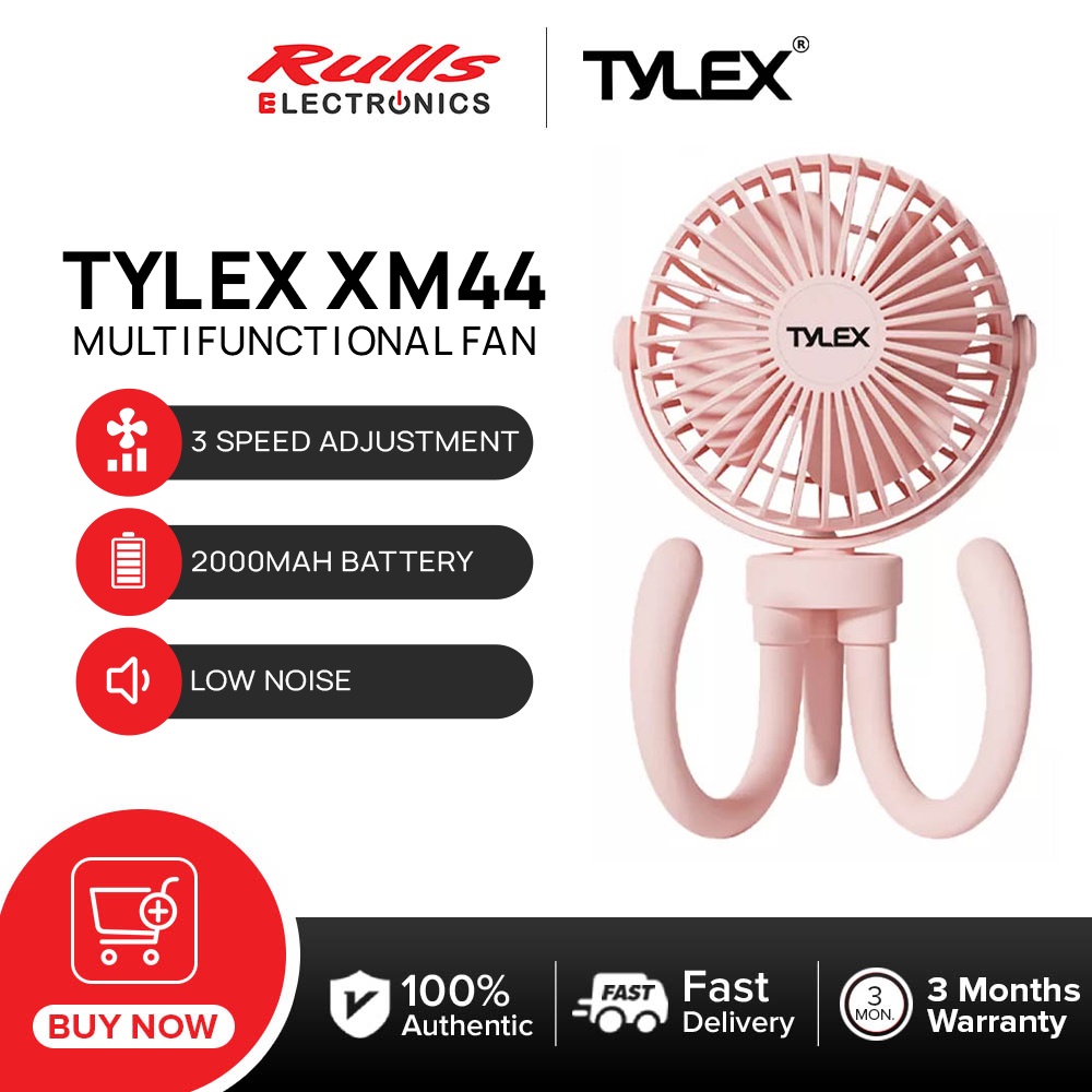 TYLEX XM44 Multi-functional Mini Portable Fan | 360 Degree Rotation ...