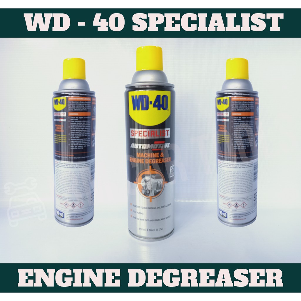 WD-40 Machine and Engine Degreaser (Specialist) | Shopee Philippines
