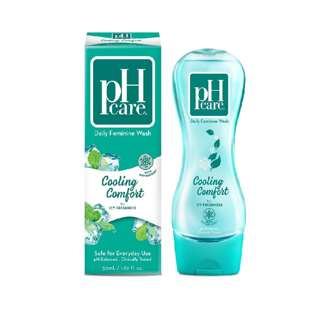 pH Care Daily Feminine Wash Cooling Comfort 50mL | Shopee Philippines