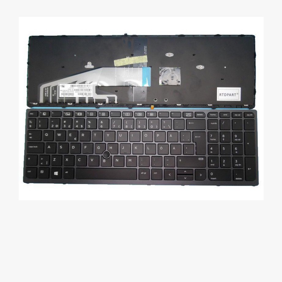 Replacement HP PROBOOK 450 G3 455 G3 470 G3 HSTNN-Q95C keyboard ...