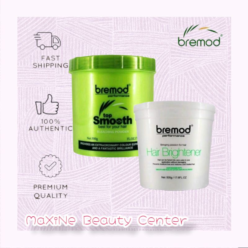 BREMOD hair bleaching powder 500g (hair brighter | top smooth) | Shopee ...