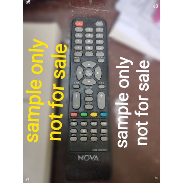 nova led tv remote(universal)100% na gagana sa tv mo | Shopee Philippines