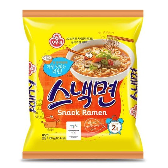 Ottogi Snack Ramen 108g | Shopee Philippines