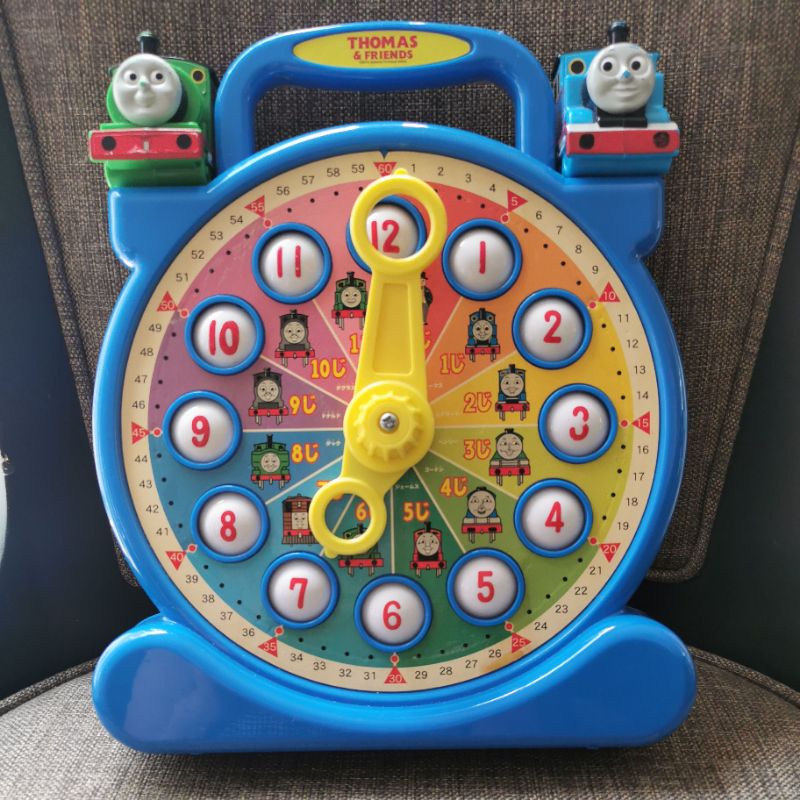 Gakken Japan Thomas The Train Learn Time Clock For Toddlers Kids 