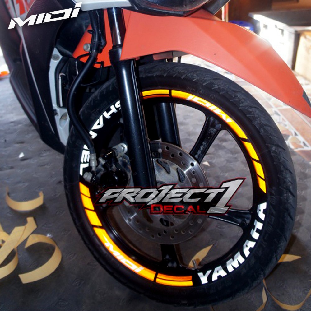 YAMAHA MIO I 125 REFLECTORIZE MAGS STICKER ( SET ) | Shopee Philippines