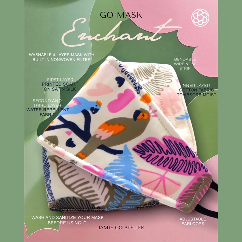 Go mask ENCHANT by Jamie Go Atelier | Shopee Philippines