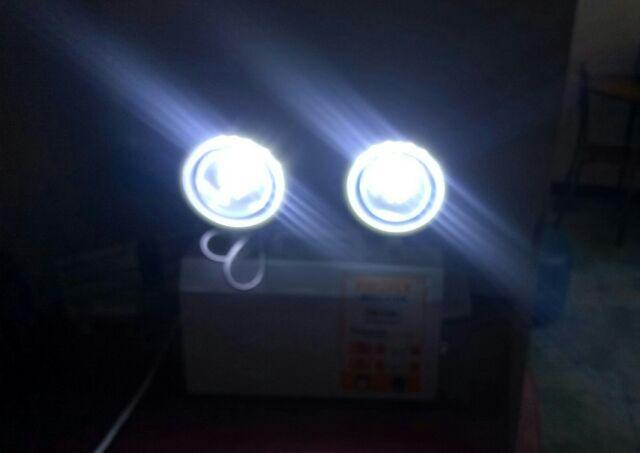 Firefly Emergency Lamp LED Rechargeable Twinhead FEL201L | Shopee ...