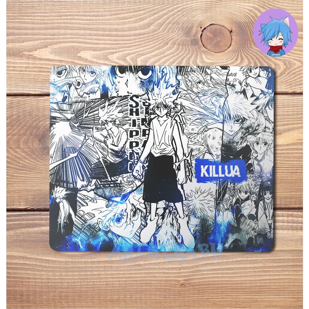 Hunter x Hunter - Killua - Animehabu - Anime Mousepad | Shopee Philippines