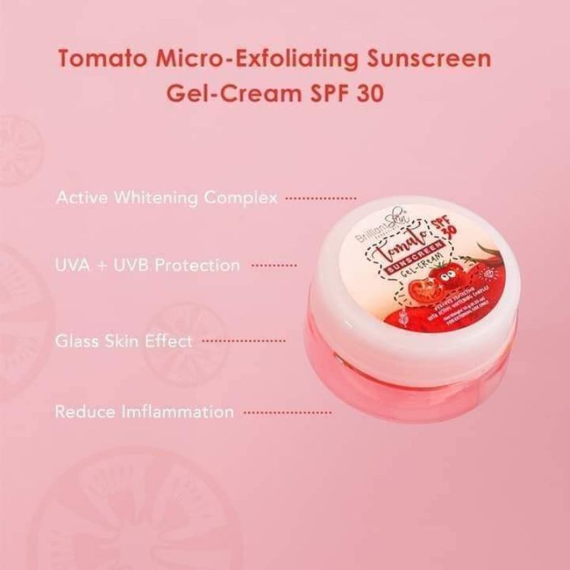 TOMATO SUNSCREEN GEL-CREAM SPF30 10G | Shopee Philippines