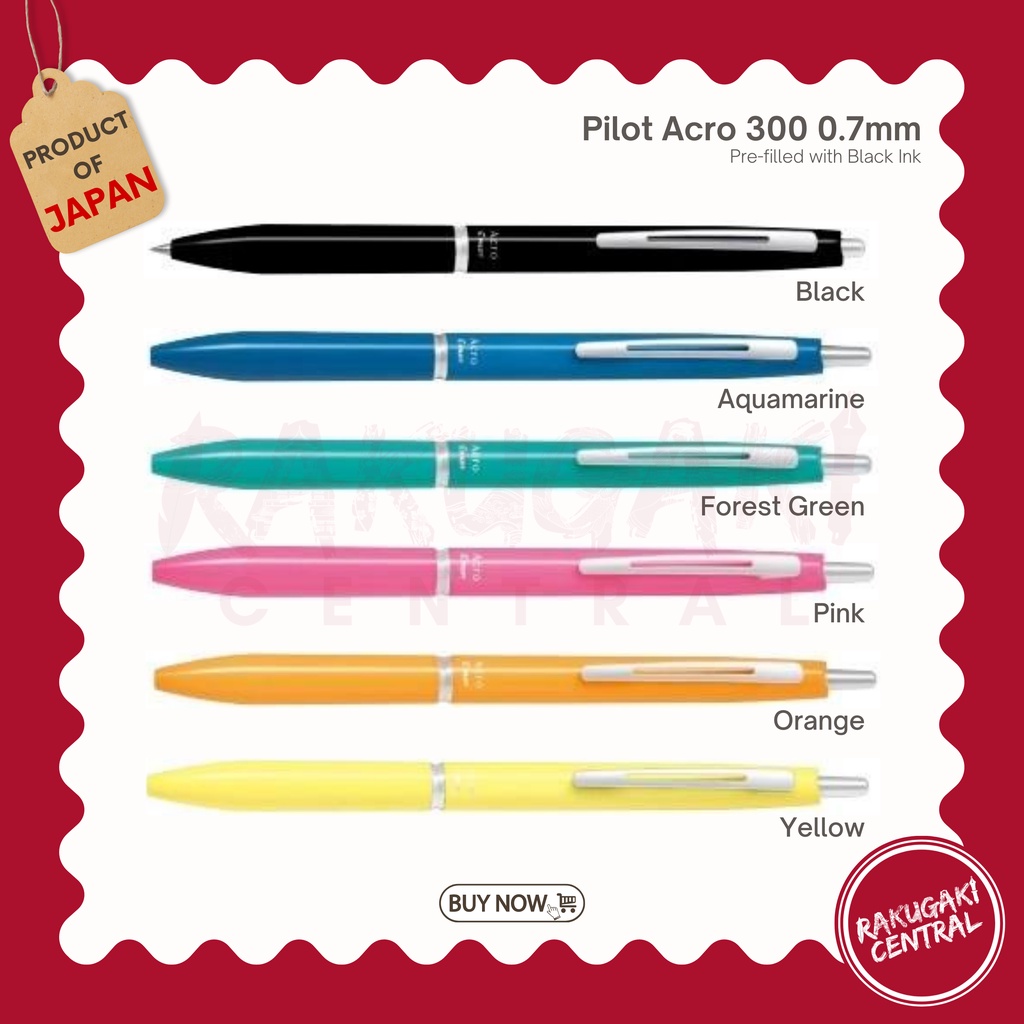 Pilot Acro 300 0.7mm Ballpoint Pen | Shopee Philippines