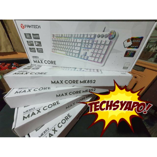 FANTECH MK852 MAX CORE MECHANICAL KEYBOARD | Shopee Philippines