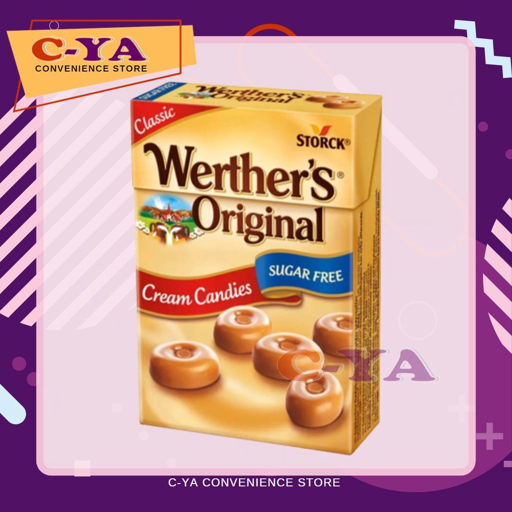 STORCK Werther's Original Cream Candies Sugar Free 42g | Shopee Philippines