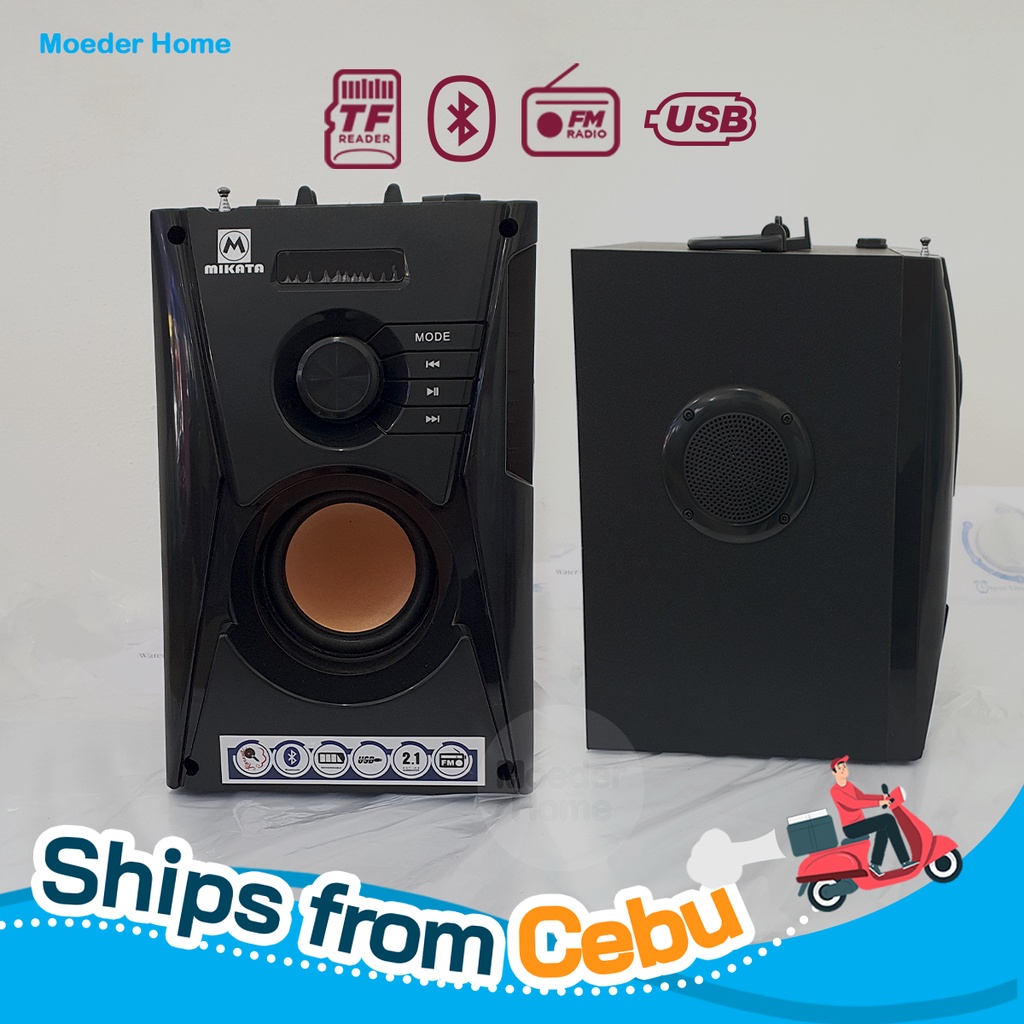 Mikata Rech. Bluetooth Speaker - Ships from Cebu! | Shopee Philippines