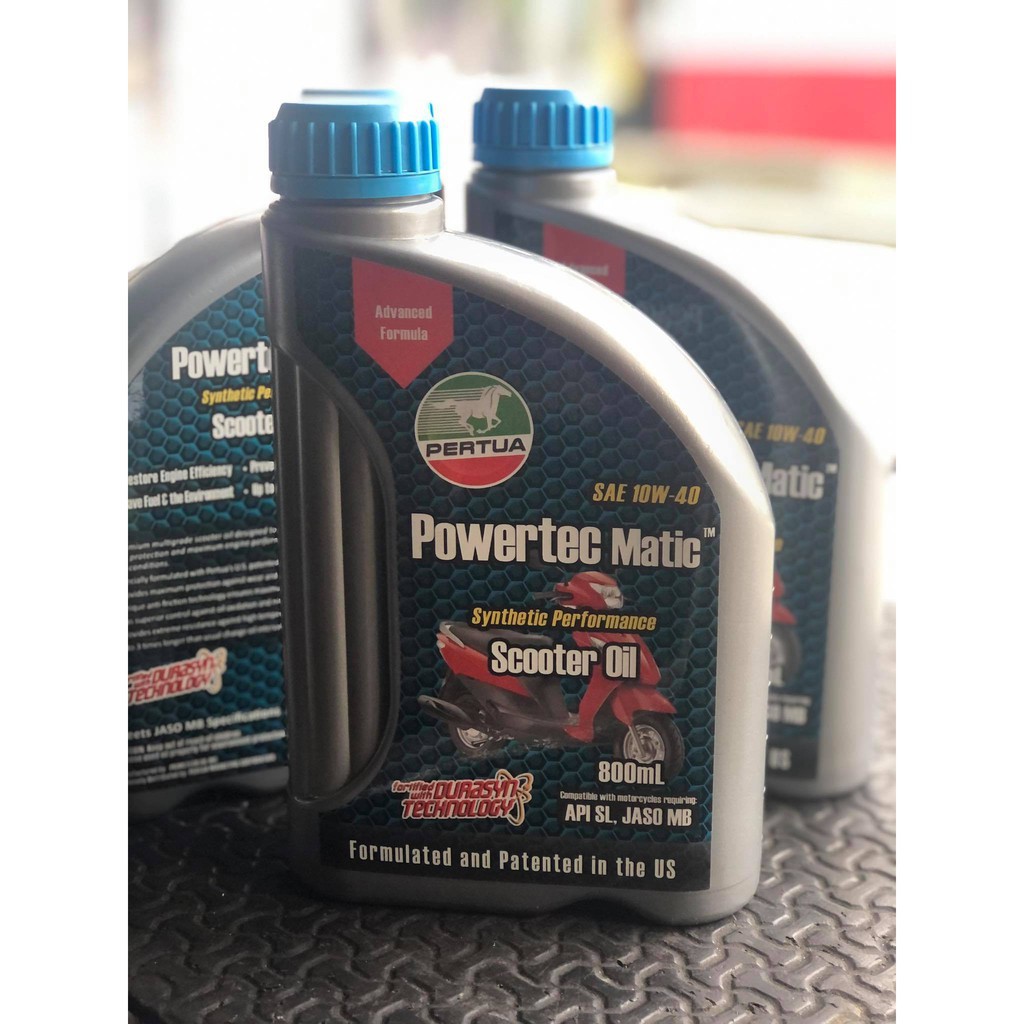 Mga langis ng engine Pertua Powertec Matic Scooter Oil | BeeCost