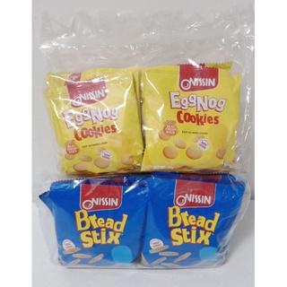 Nissin Bread Stix & EggNog Cookies 18g-20g | Shopee Philippines