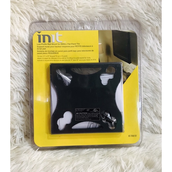 INIT Low-Profile Wall Mount for Small Flat-Panel TVs. | Shopee Philippines