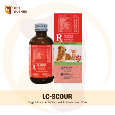 LC-Scour Anti-Diarrheal Syrup [Dogs/Cats/Guinea Pigs/Rabbits] | Shopee ...
