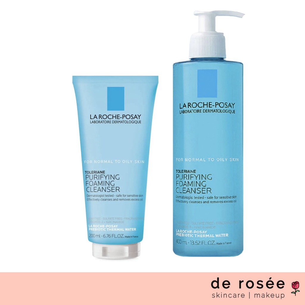 La Roche Posay Toleriane Purifying Foaming Cleanser 200ml / 400ml ...