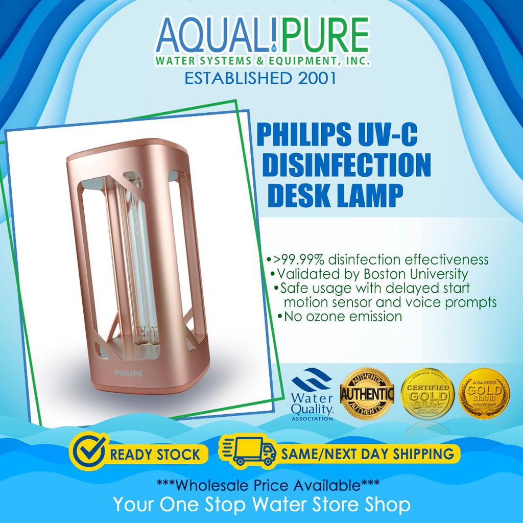 Philips UV-C Disinfection Desk Lamp | Shopee Philippines
