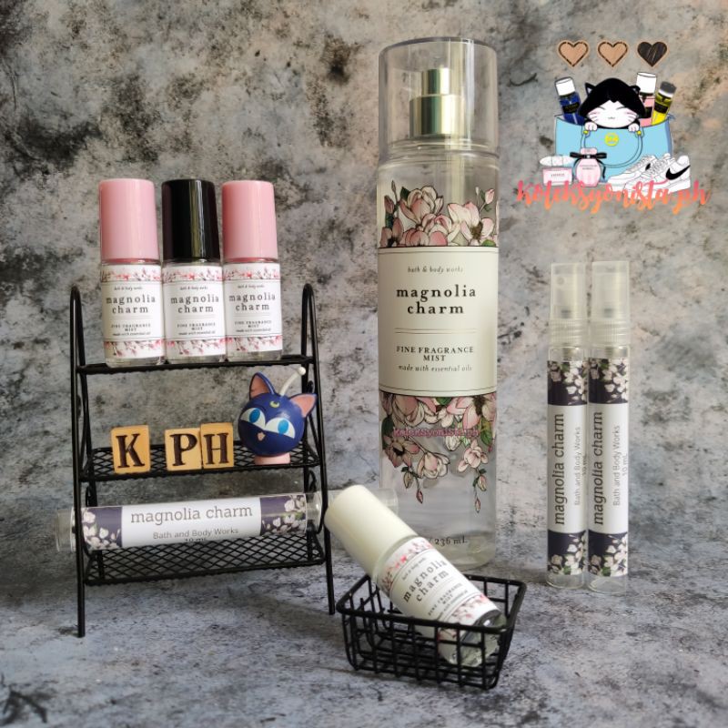 MAGNOLIA CHARM - Original Bath & Body Works (full size and baby refills ...