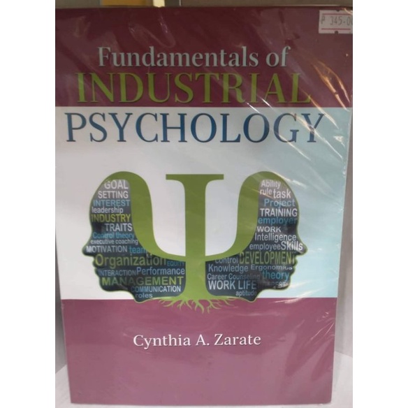 Fundamentals of Industrial Psychology by Cynthia A. Zarate | Shopee ...
