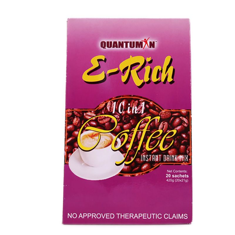 QUANTUMIN E-RICH COFFEE (20S) | Shopee Philippines