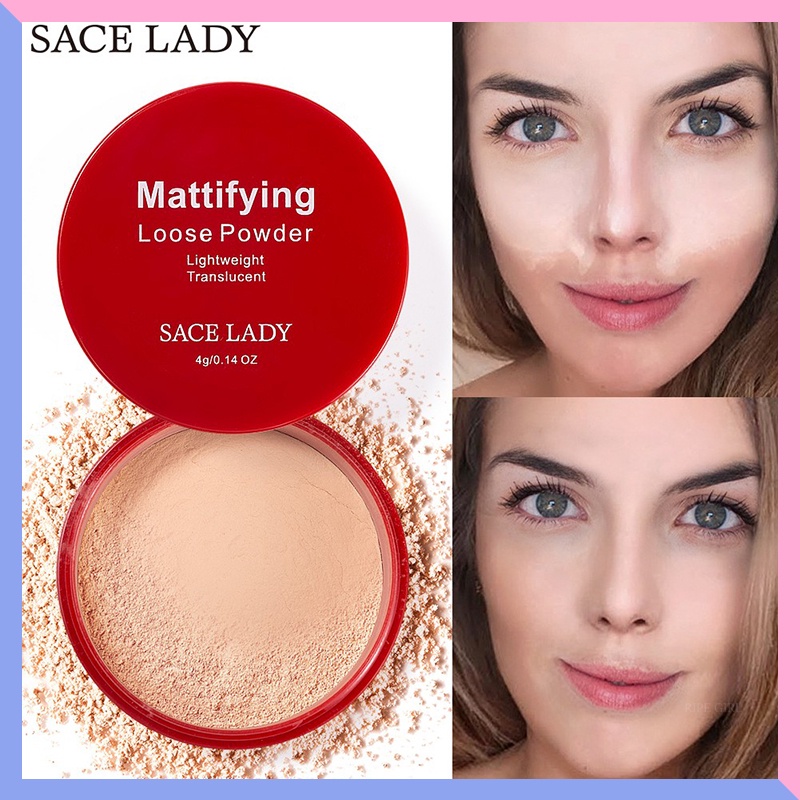 SACE LADY Mattifying Loose Powder Oil Control Matte Anti-shine ...