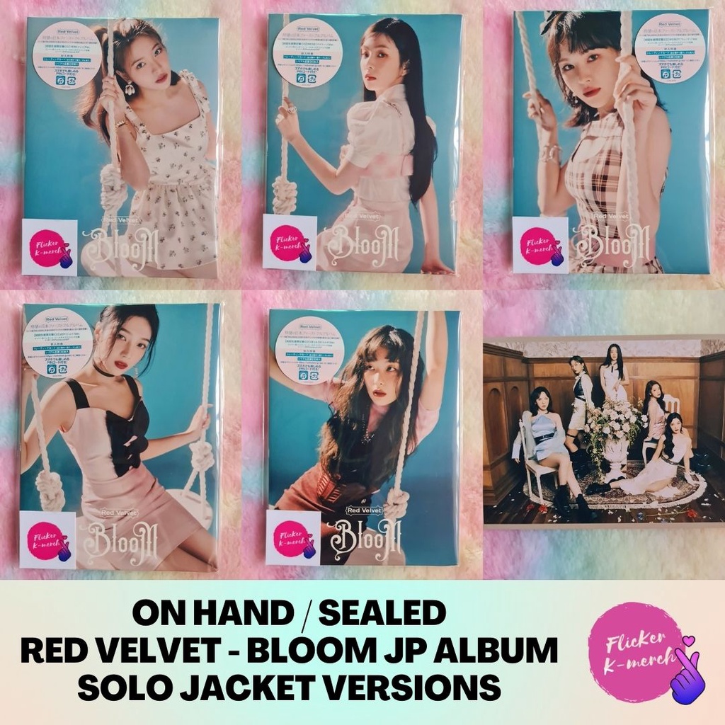 (Onhand/Sealed) Red Velvet - Bloom Japan Album [Solo Jacket Version ...