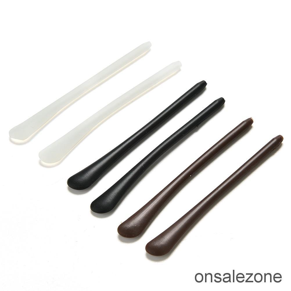 Eyeglasses Silicone Rubber Temple End Tips | Shopee Philippines