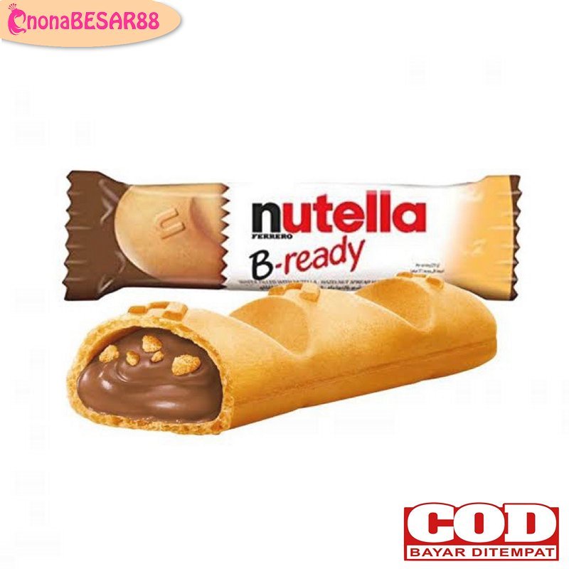 Nutella B-Ready SACHET 6gr / Nutella Chocolate Snacks / Nutella ...